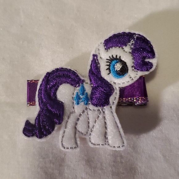 Yogi & Cecil's Boutique | Accessories | New Mlp Rarity Felt Hair Clippy ...